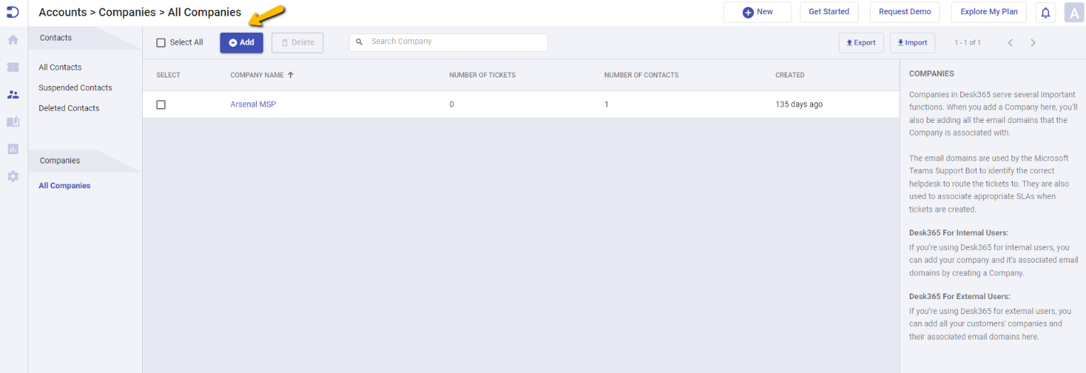 Control Access to Ticket Forms in the Support Portal | Desk365