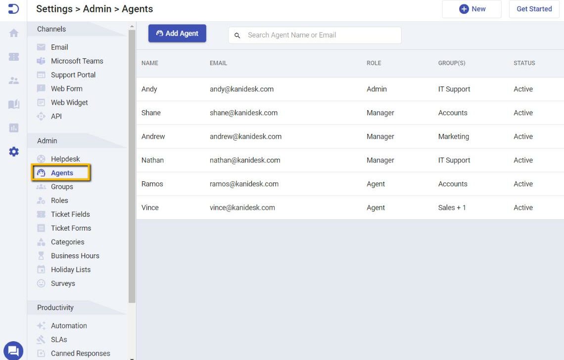 Desk365 - Who is an agent in a ticketing system?