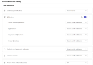 How to Manage Microsoft Teams Notifications?