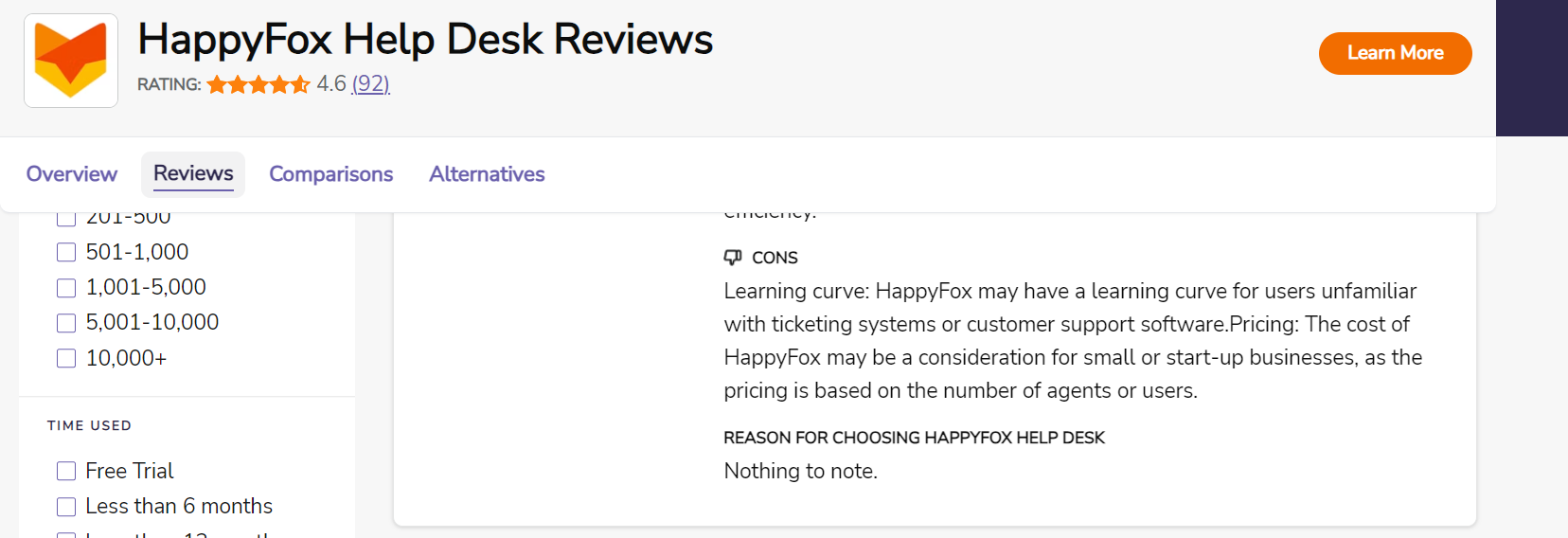 HappyFox vs. Zendesk