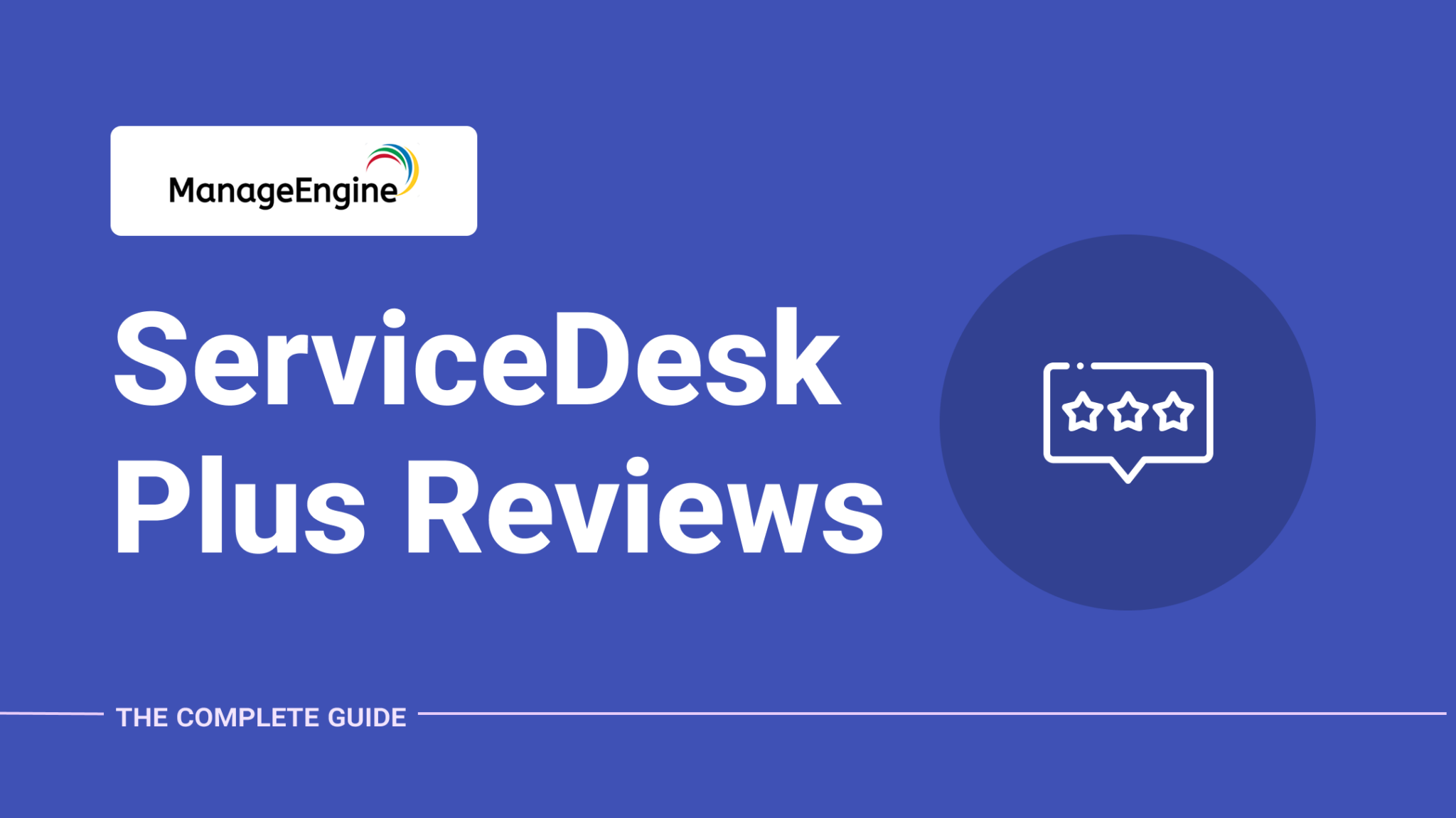 ManageEngine ServiceDesk Plus Reviews