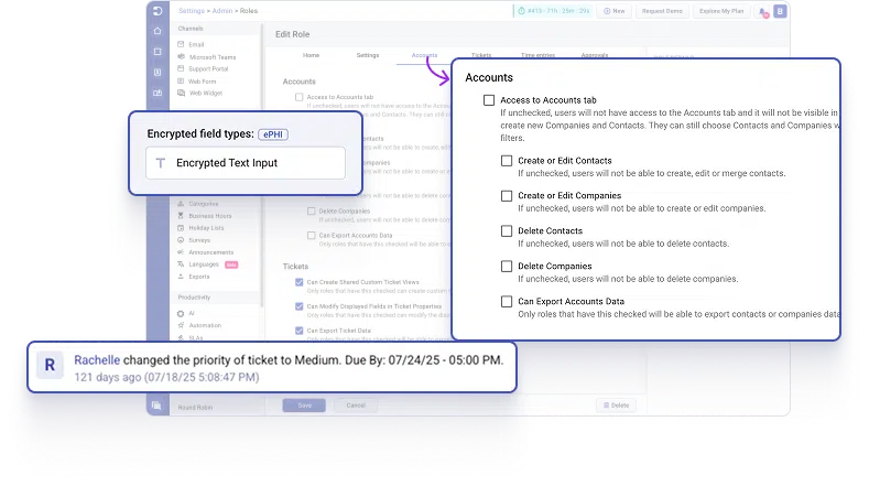 Helpdesk Security | Desk365 Helpdesk Software